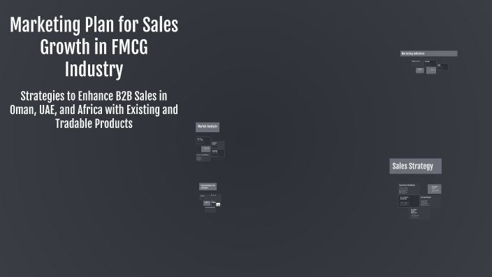 Marketing Plan for Sales Growth in FMCG Industry by ARG on Prezi