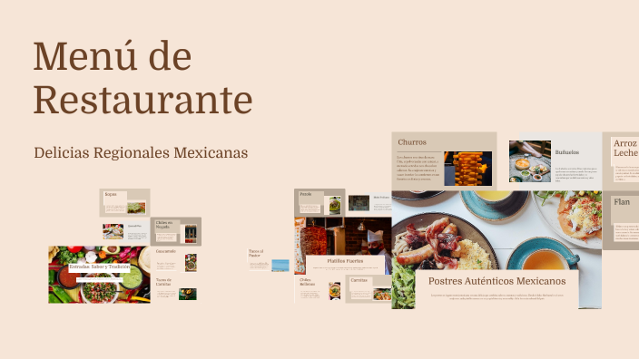 Menú de Restaurante by Daniel Alejandro Saiz Villa on Prezi