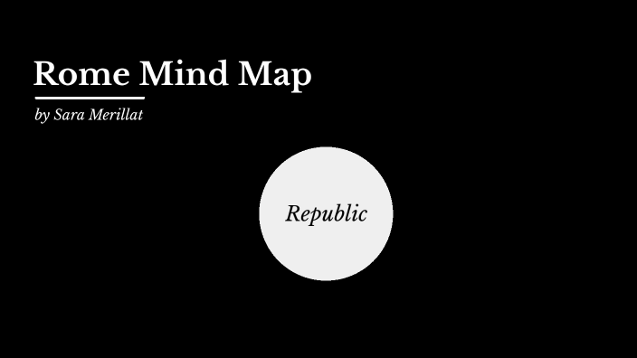 Rome Mind Map by Sara Merillat on Prezi