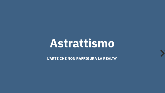 Astrattismo by Elena Bandini on Prezi