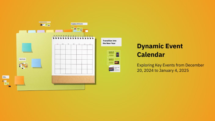 Dynamic Event Calendar by Clare Duda on Prezi