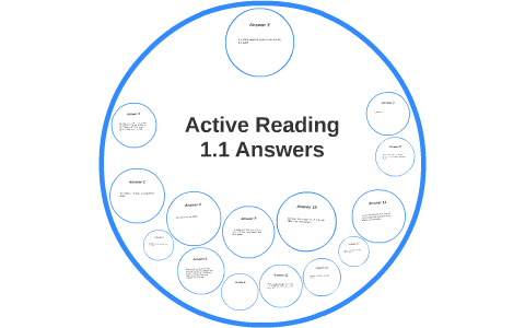 Active Reading 1.1 Answers by Ryan Amberger on Prezi