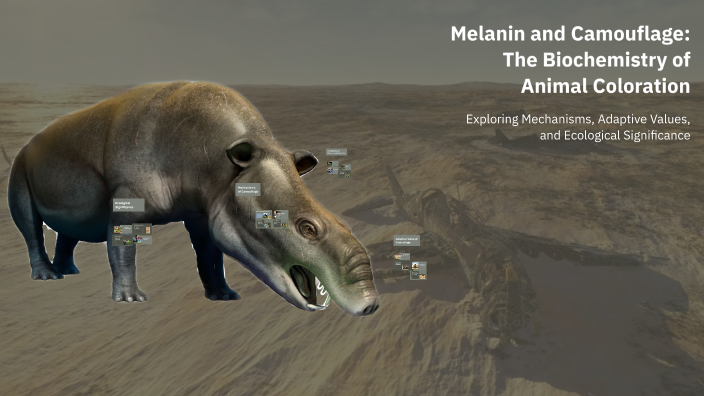 Melanin and Camouflage: The Biochemistry of Animal Coloration by Bia on ...