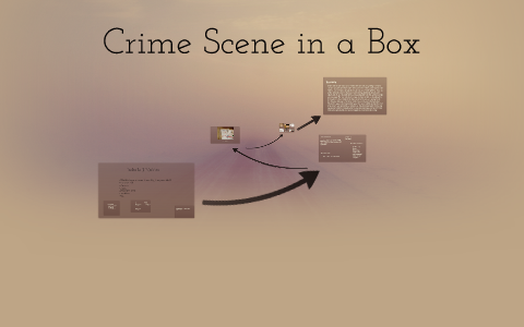 Crime Scene in a Box by Bethany Fairbanks on Prezi