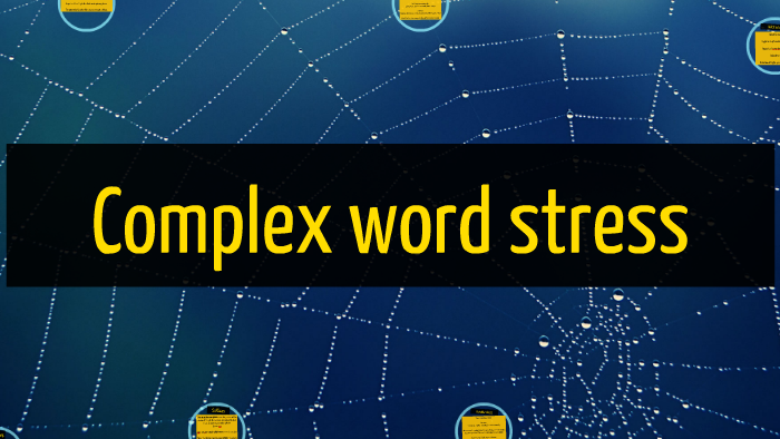 Complex word stress by Omar Ghafor on Prezi