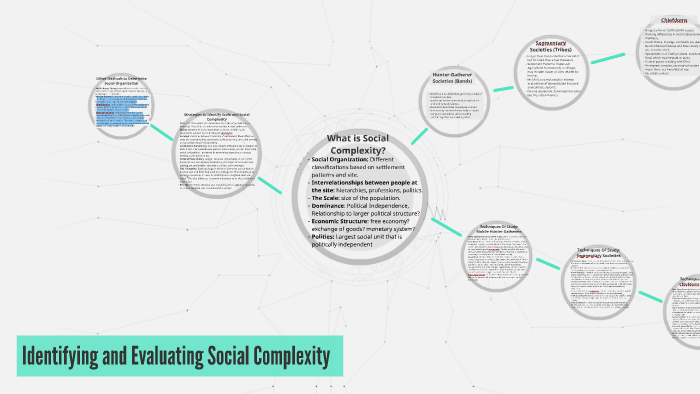 Identifying and Evaluating Social Complexity by Raiza Arias on Prezi
