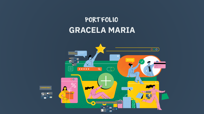 Modern and Interactive Portfolio by Gracela Maria on Prezi