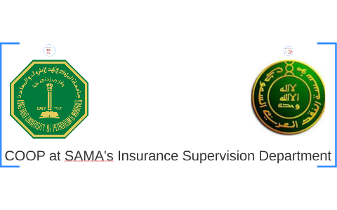 COOP at SAMA's Insurance Supervision Department by Ahmad Almisfer