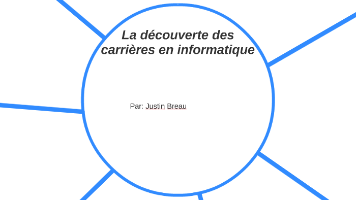 La découverte des carrières en informatique by Justin Breau on Prezi