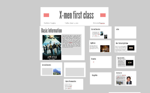 X-men first class by Raymond Garcia on Prezi