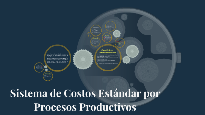 Sistema de Costos Estándar por Procesos Productivos by Maykyn Ambriz on Prezi