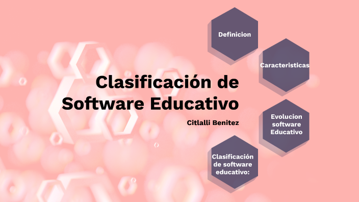 Clasificación de software Educativo by Citlalli Benitez on Prezi