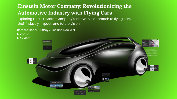 Einstein Motor Company: Revolutionizing the Automotive Industry with Flying Cars by Mama Michaud ...