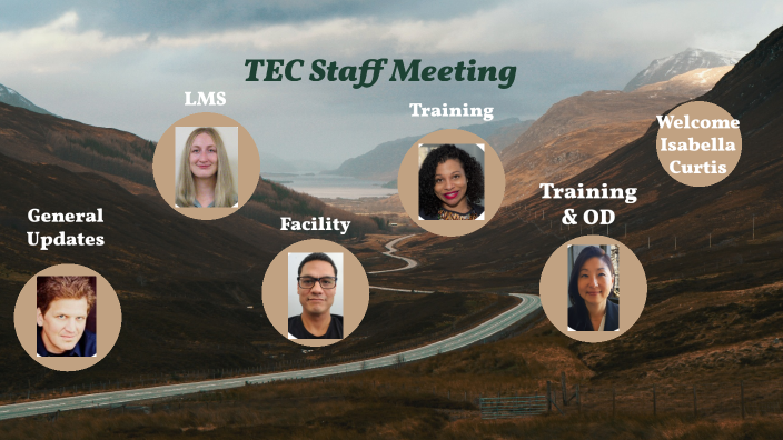 TEC Staff Meeting by Training & Education Center on Prezi