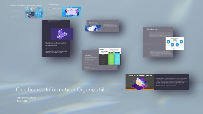 Clasificarea Informatiilor Organizatiilor by Catalin Stefanoiu on Prezi