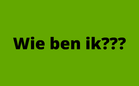 wie ben ik??? by jonas marien on Prezi