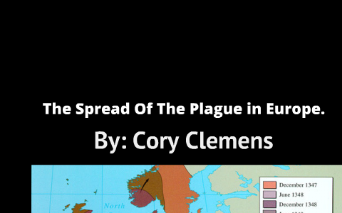 A map of the spread of the Plague in Europe, including years. by cory ...