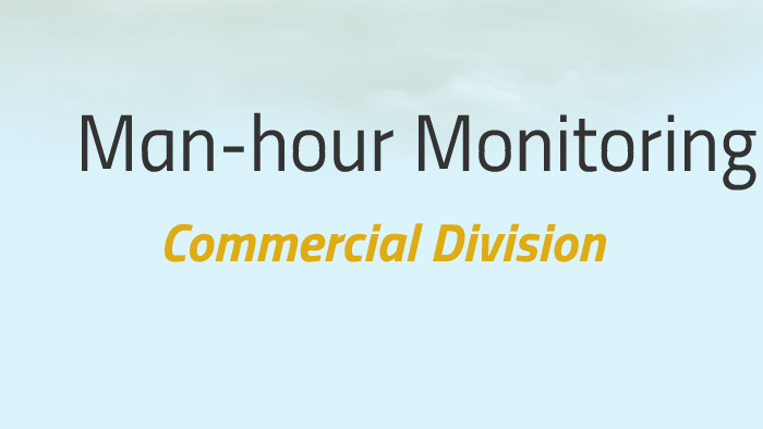 Man-hour Monitoring by Leomarie Soronoo