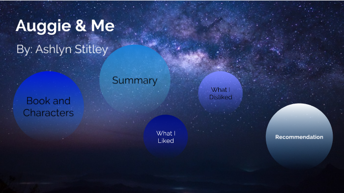 Auggie and Me by Ashlyn Stitley on Prezi