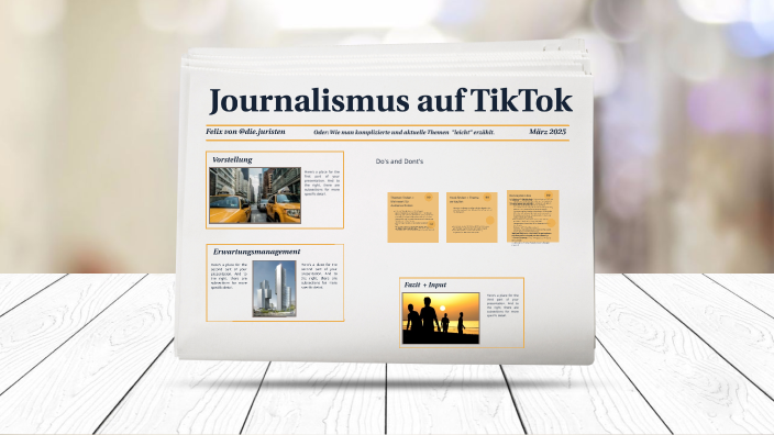 Journalismus auf TikTok by Felix Flaig on Prezi