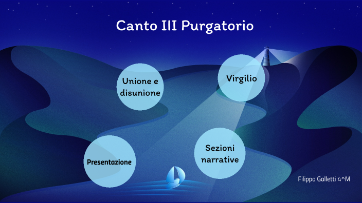 Canto III Purgatorio by filippo galletti on Prezi