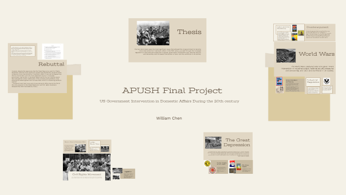 APUSH Final Project by William Chen on Prezi