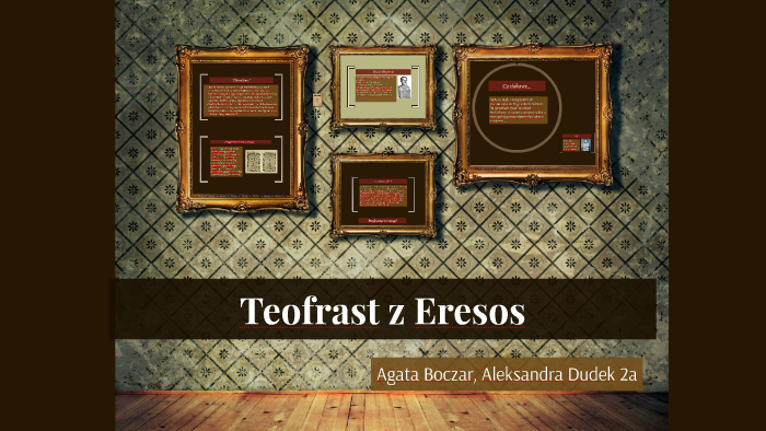 Teofrast z Eresos by Alex DiLaurentis