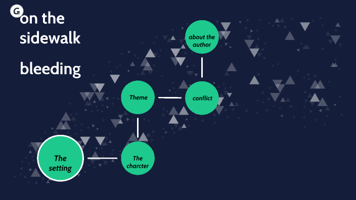 on the Sidewalk bleeding by YASSEEN NEGM on Prezi