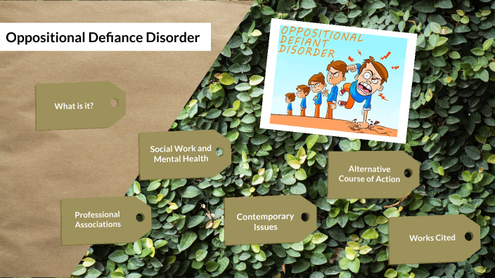 Oppositional Defiant Disorder by Sierra Holcomb on Prezi