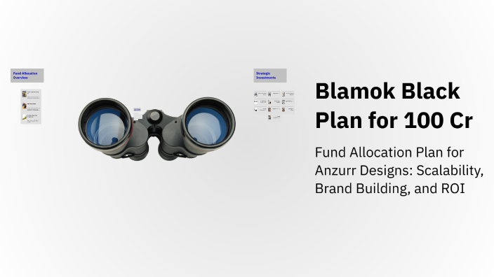 Blamok Black Plan for 100 Cr by Sujit Singh on Prezi