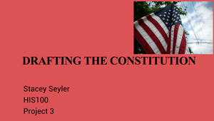 Drafting the Constitution by on Prezi Design