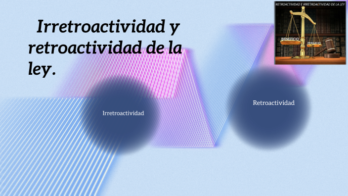Irretroactividad y retroactividad de la ley. by Manuel Juarez Basilio ...