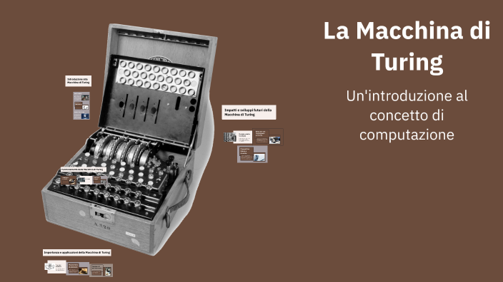 La Macchina di Turing by Gianpaolo 1 on Prezi