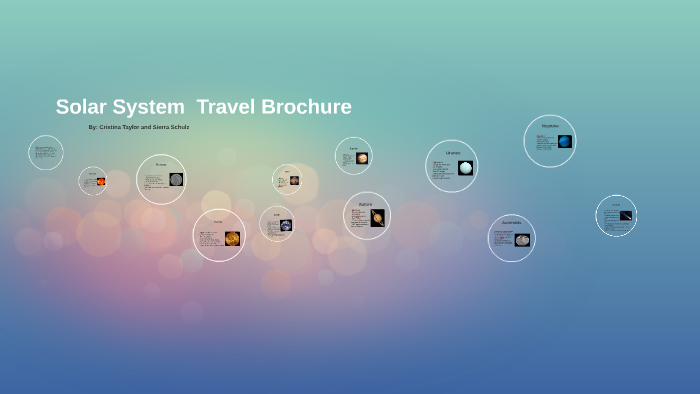 Solar system travel brochure by Cristina Taylor on Prezi