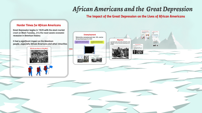 African Americans and the Great Depression by Brandon O'Neill on Prezi