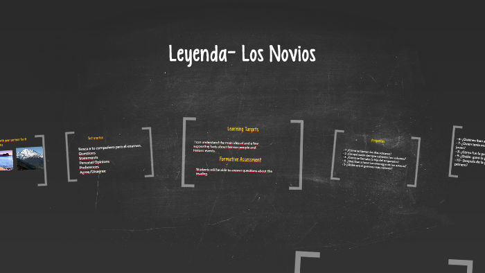 Leyenda- Los Novios- Day 2 by on Prezi