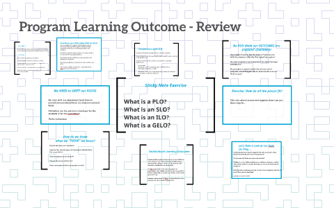 Program Learning Outcome - Review by Nicole Albo on Prezi