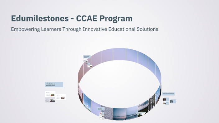 Edumilestones - CCAE Program by Sharavana Balaji Senthil Kumar on Prezi