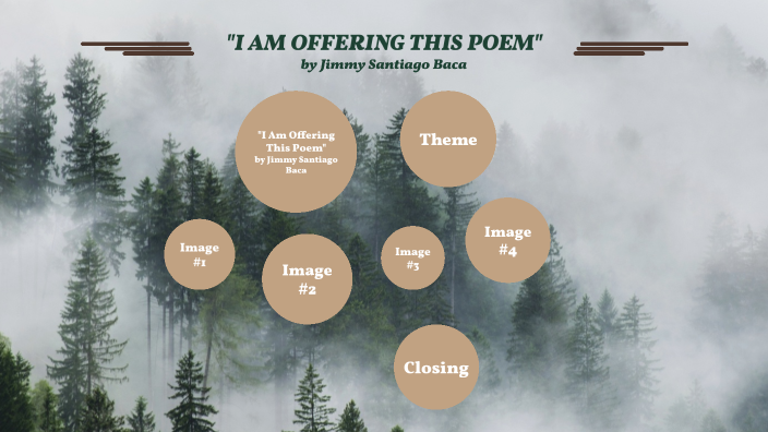 "I am offering this poem" by Elizabeth Johnson on Prezi