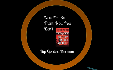 Now you see them, Now you don't by Junior Renkert