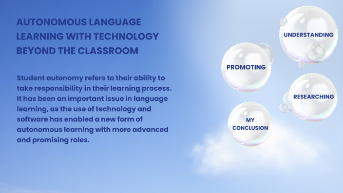 Autonomous Language Learning with Technology Beyond the Classroom by ...