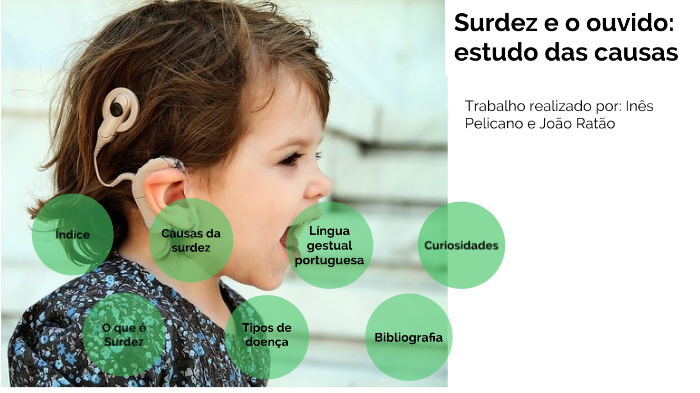 Surdez e o ouvido: estudo das causas by João Ratão on Prezi