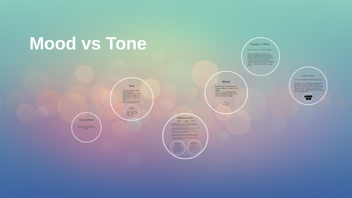 Mood vs Tone by A. Metz on Prezi