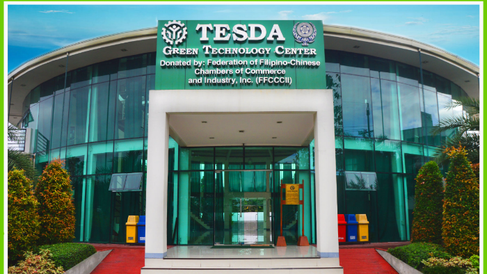 The TESDA Green Technology Center (GTC) is a two-storey buil by June ...