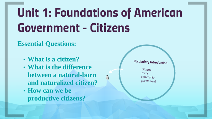 Unit 1: Foundations of American Government by Mandy Pierre on Prezi