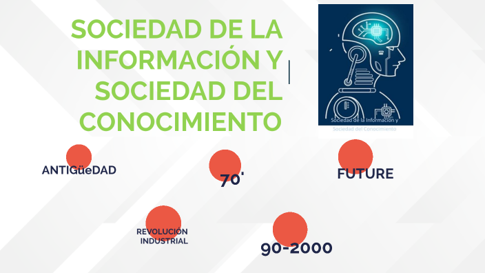 SOCIEDAD DE LA INFORMACIÓN Y SOCIEDAD DEL CONOCIMIENTO by Itzel Padron ...