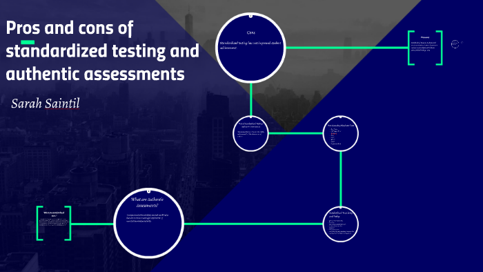 Pros and Cons of standardized testing and authentic assessment by sarah ...