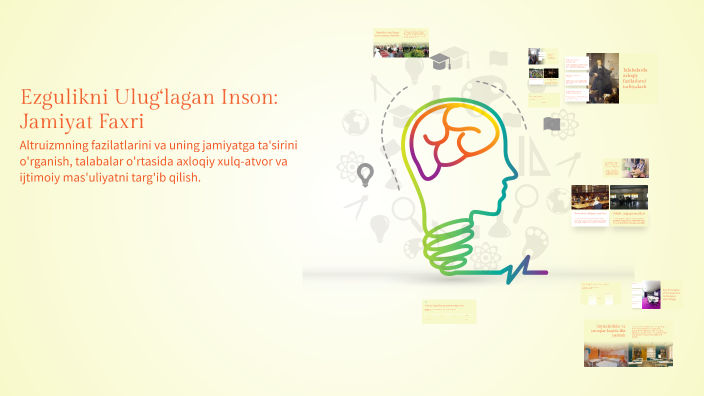 Ezgulikni Ulug‘lagan Inson: Jamiyat Faxri by Abdullox To'lqinov on Prezi