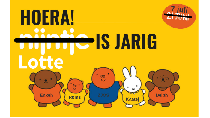 Lotte en Nijntje vieren feest by lotte willems on Prezi