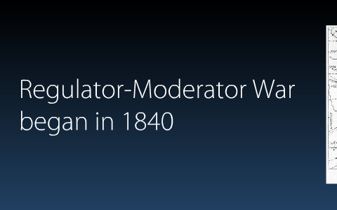 Regulator-Moderator War by riley reynolds